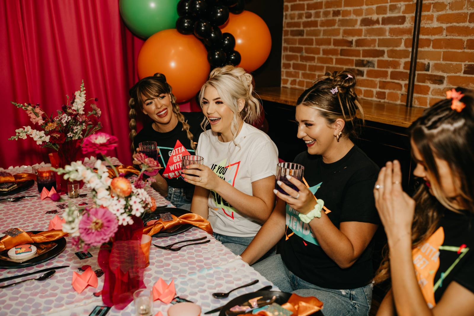 A NOSTALGIC 90S THEMED BACHELORETTE PARTY DESIGN AT 4 SISTERS 4TH