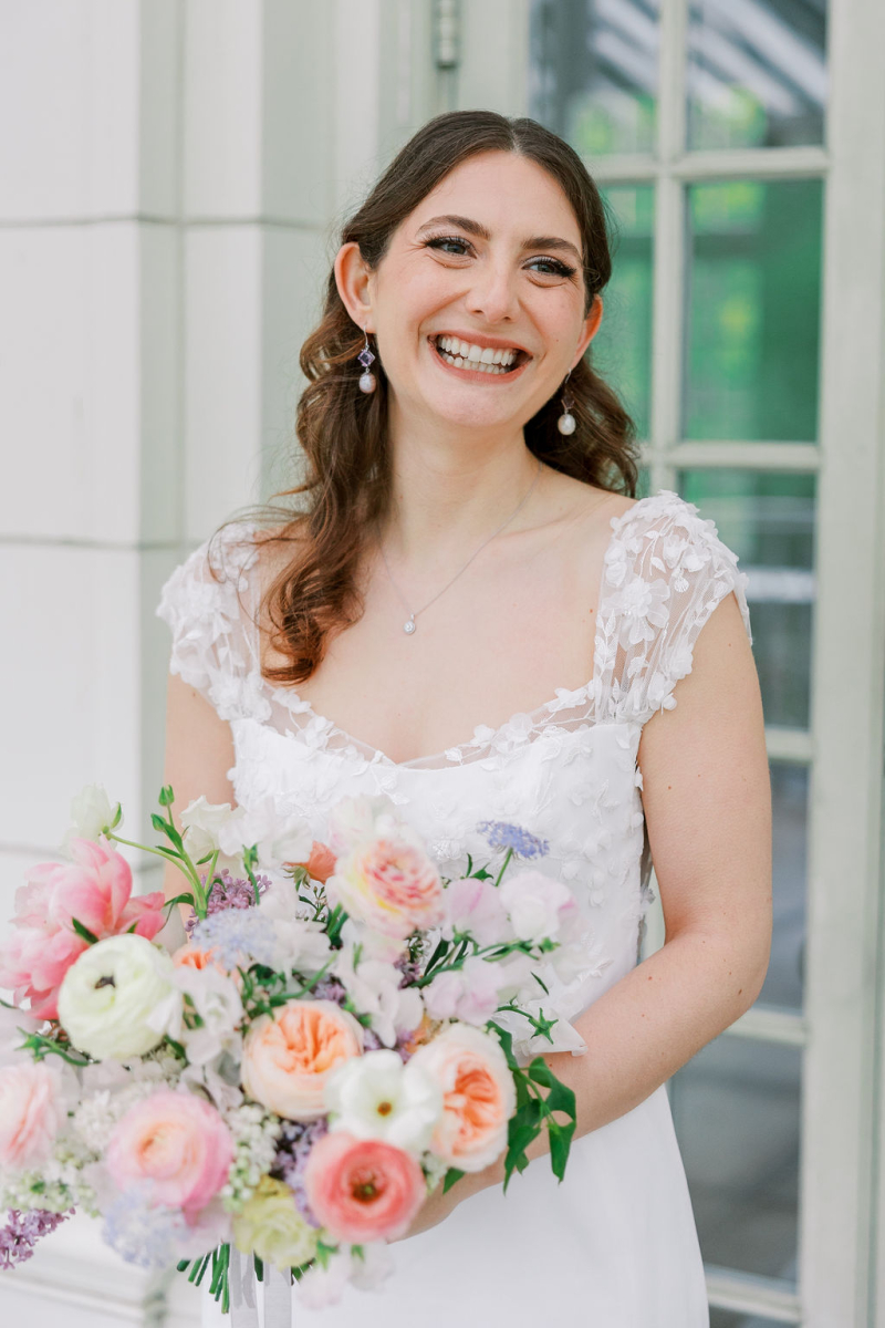 A Bridgerton inspired wedding at the Prospect Park Boathouse | New York City Real Weddings ...