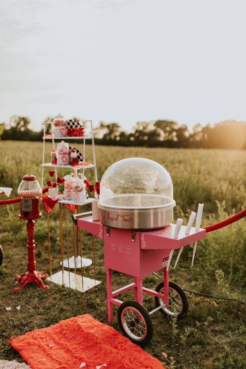 A RETRO '50S-STYLE DRIVE-IN ELOPEMENT WEDDING DESIGN IN WISCONSIN DELLS ...
