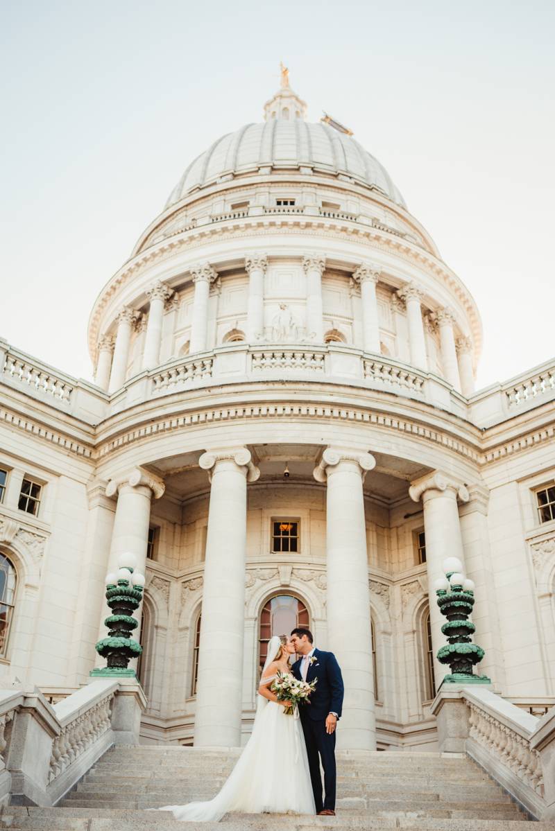 INTIMATE + ROMANTIC DOWNTOWN MADISON WEDDING AT THE WISCONSIN STATE ...