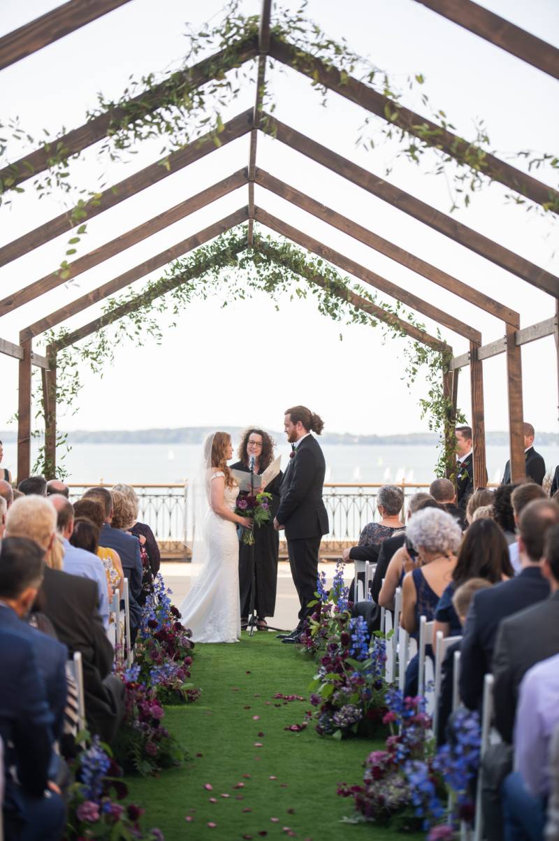 A VIBRANT + ELEGANT JEWEL-TONED WEDDING AT THE EDGEWATER HOTEL IN ...