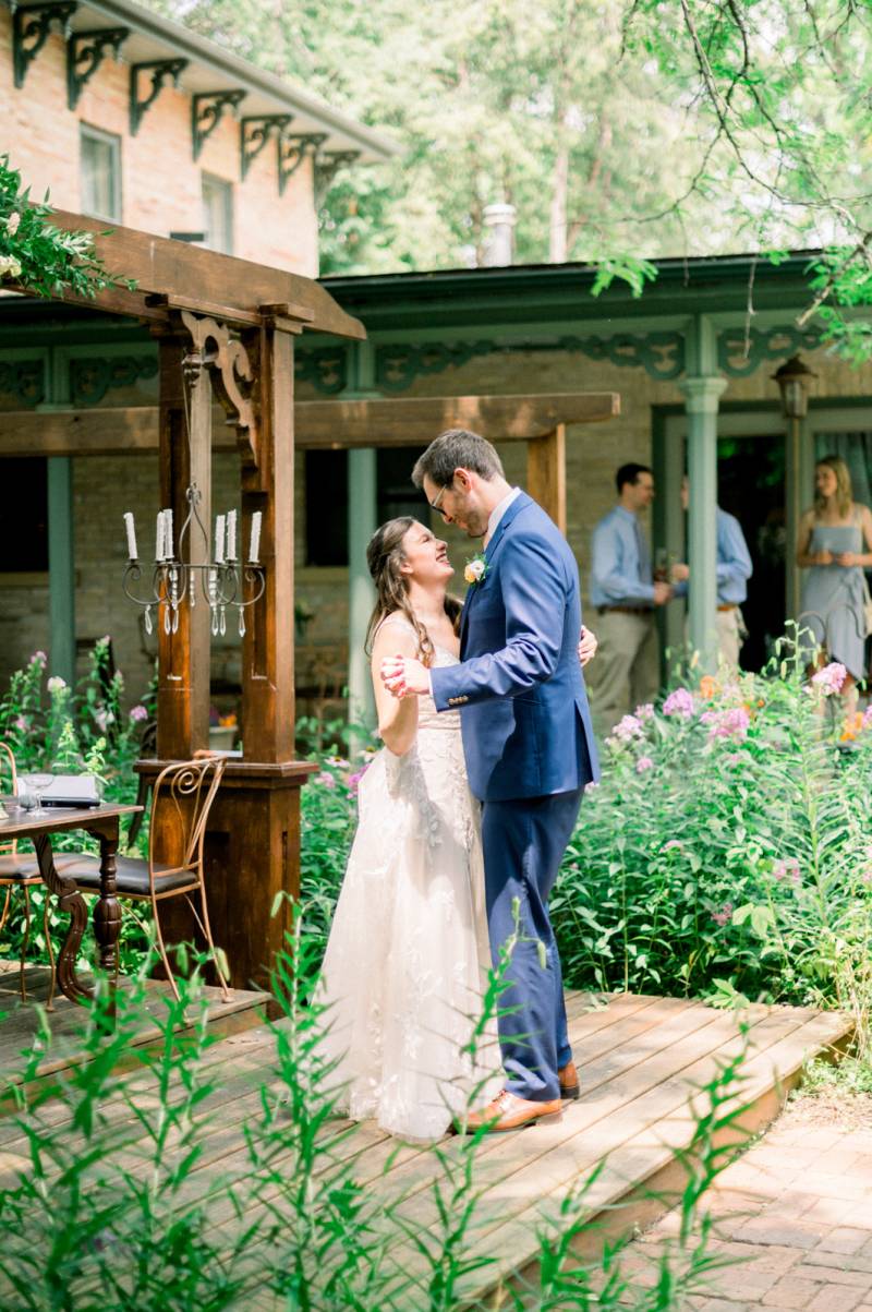 A SWEET SUMMER GARDEN-PARTY BRUNCH WEDDING AT THE IRON AMETHYST IN ...