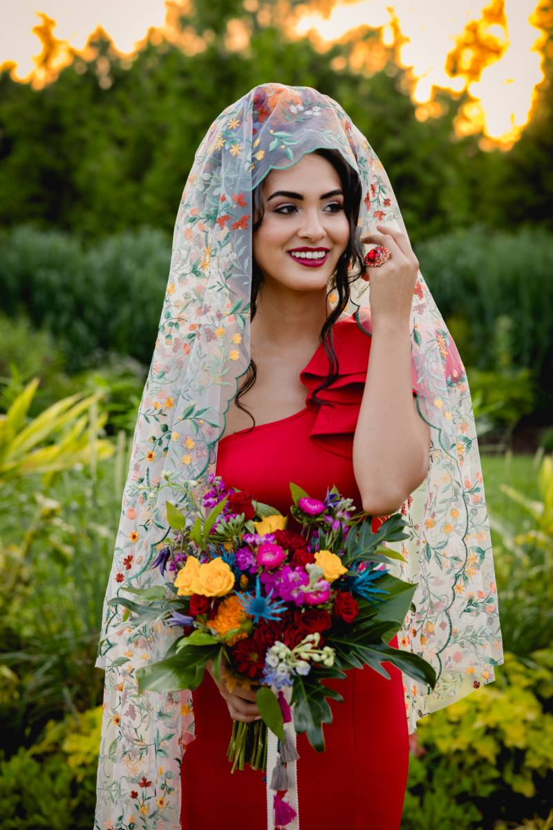 A VIBRANT FRIDA KAHLO-INSPIRED WEDDING DESIGN WITH COLORFUL + CREATIVE ...