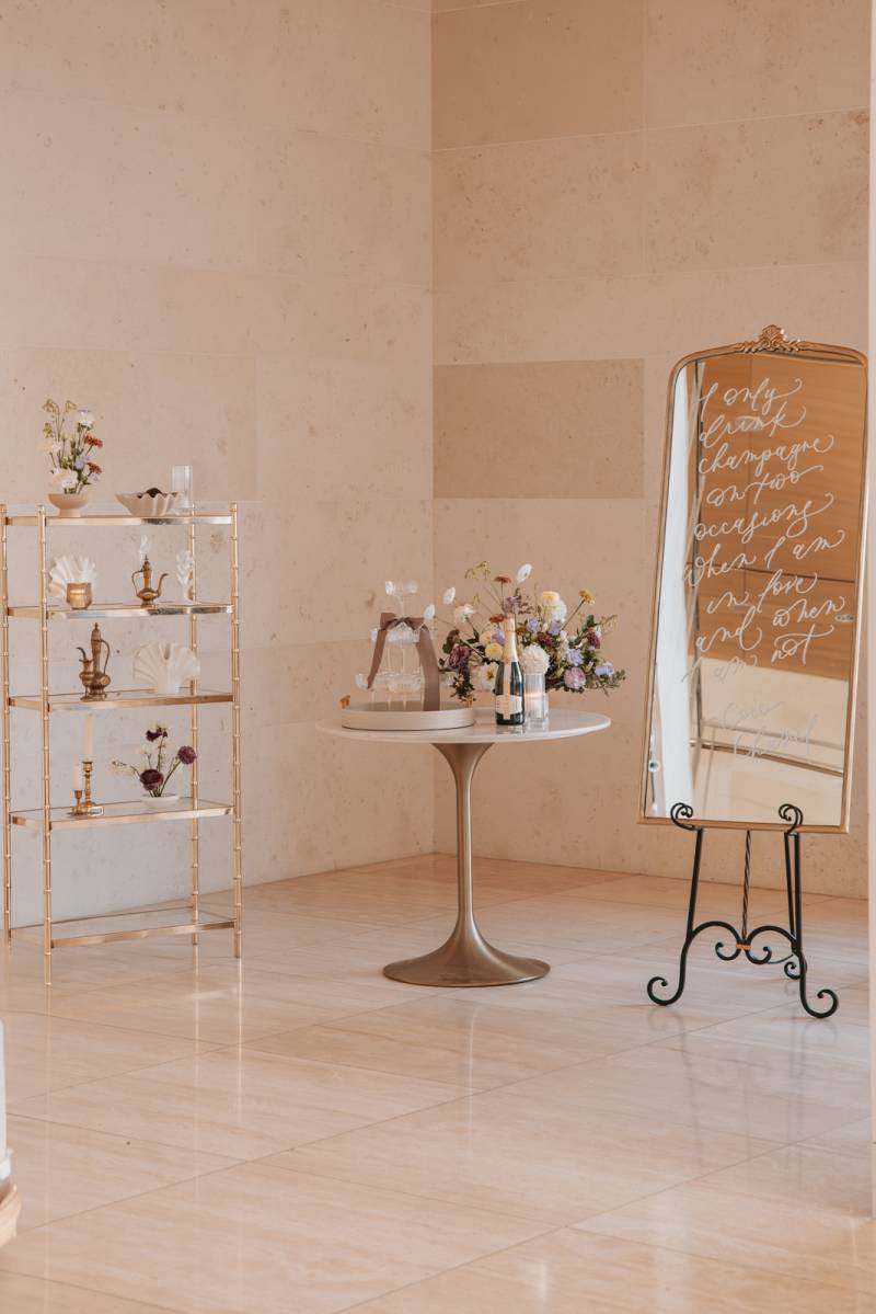 PEARLS + PROSECCO: A LUXURIOUS MODERN WEDDING DESIGN AT THE OVERTURE ...