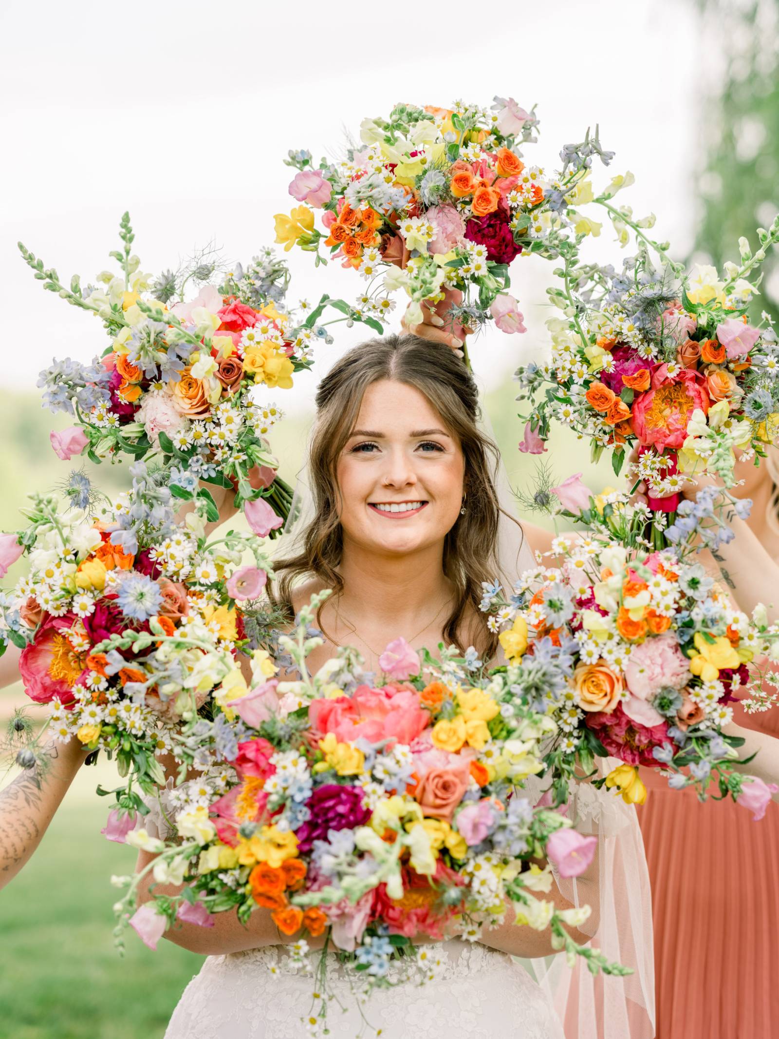 Tied by Fate: Jenna & Cam's Fresh, Floral-Filled Wedding at Harvest ...