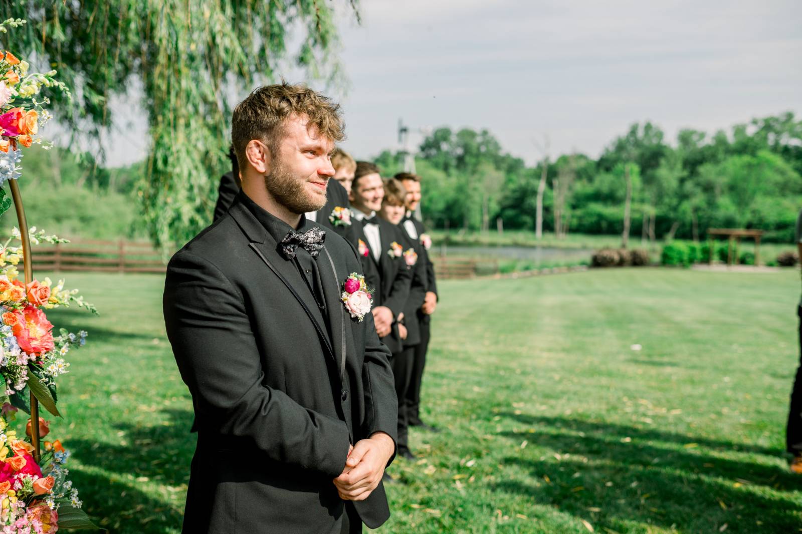 Tied by Fate: Jenna & Cam's Fresh, Floral-Filled Wedding at Harvest ...