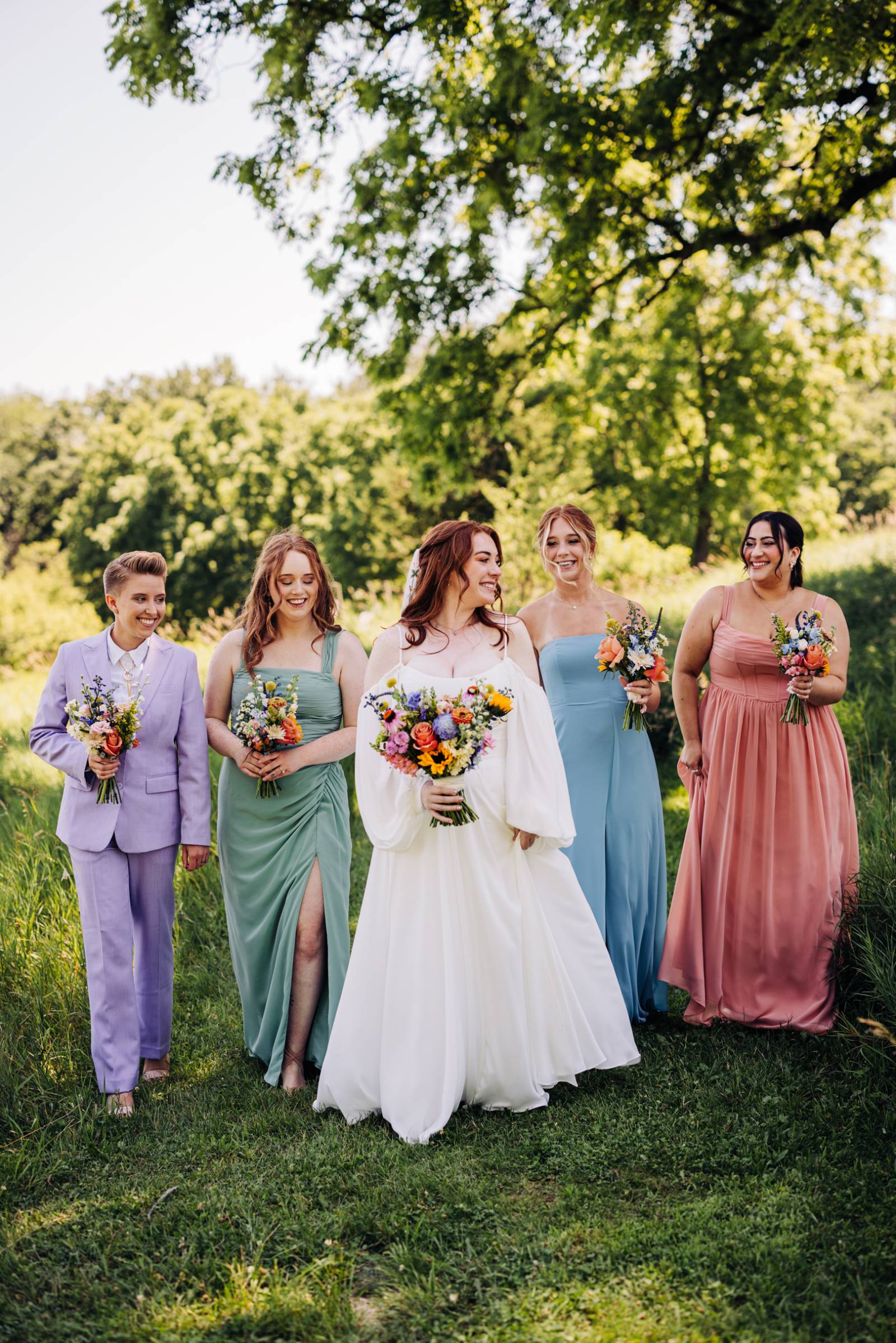 Kiley & Nathan: A Whimsical Wildflower Wedding at Vennebu Hill ...