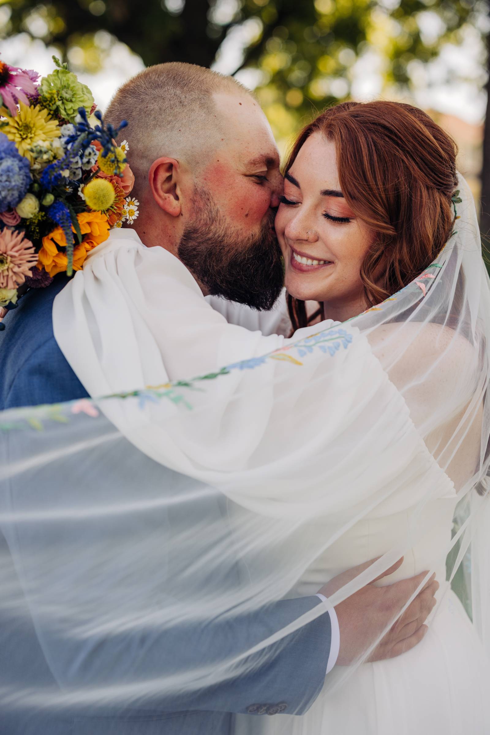 Kiley & Nathan: A Whimsical Wildflower Wedding at Vennebu Hill ...