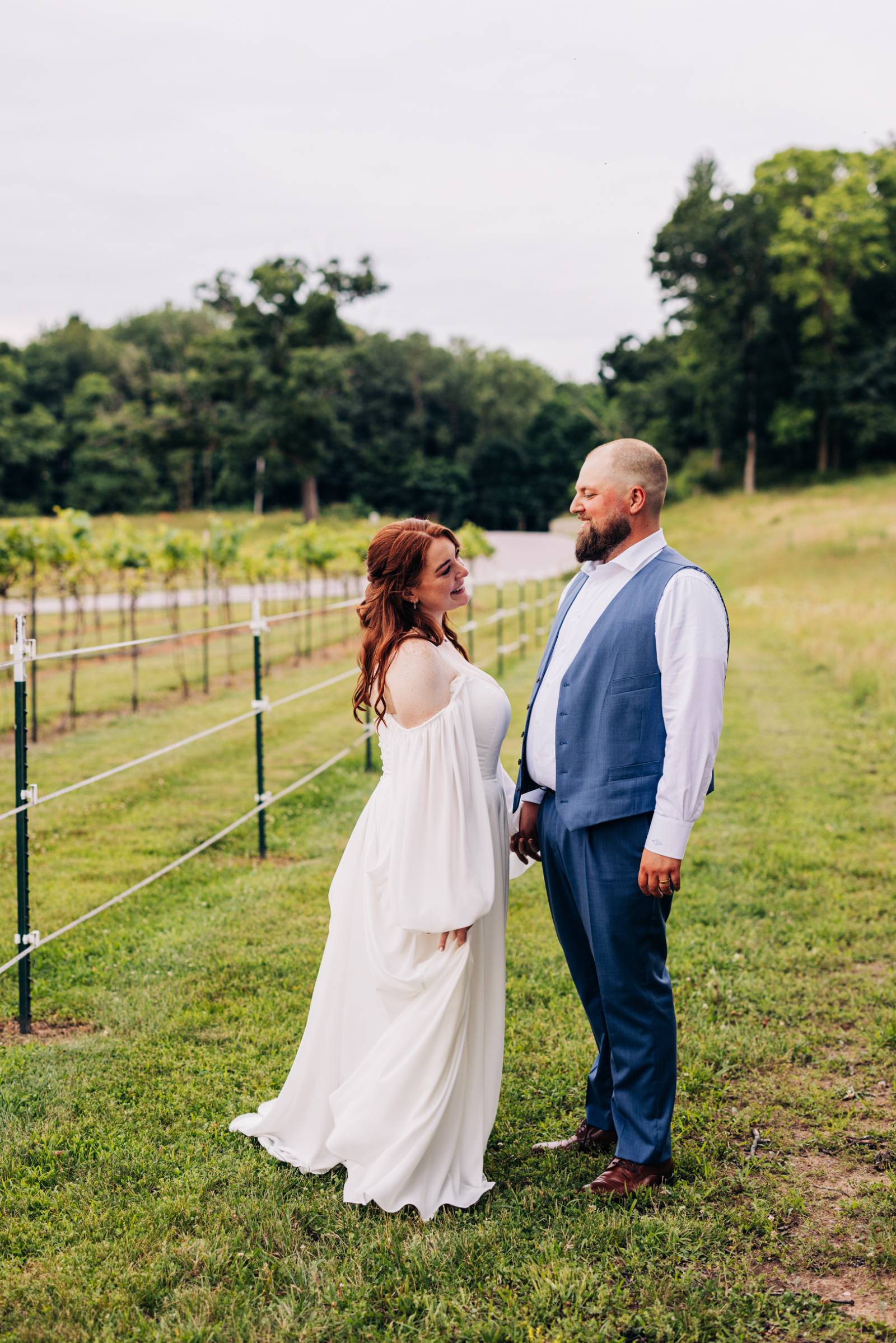 Kiley & Nathan: A Whimsical Wildflower Wedding at Vennebu Hill ...