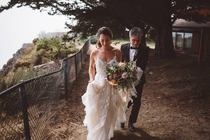Boho Big Sur Wedding at the Ragged Point Inn | Big SurReal Weddings