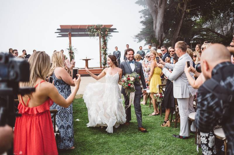 Boho Big Sur Wedding at the Ragged Point Inn | Big SurReal Weddings