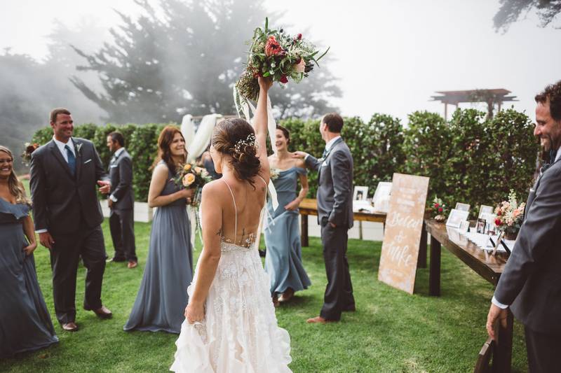 Boho Big Sur Wedding at the Ragged Point Inn | Big SurReal Weddings