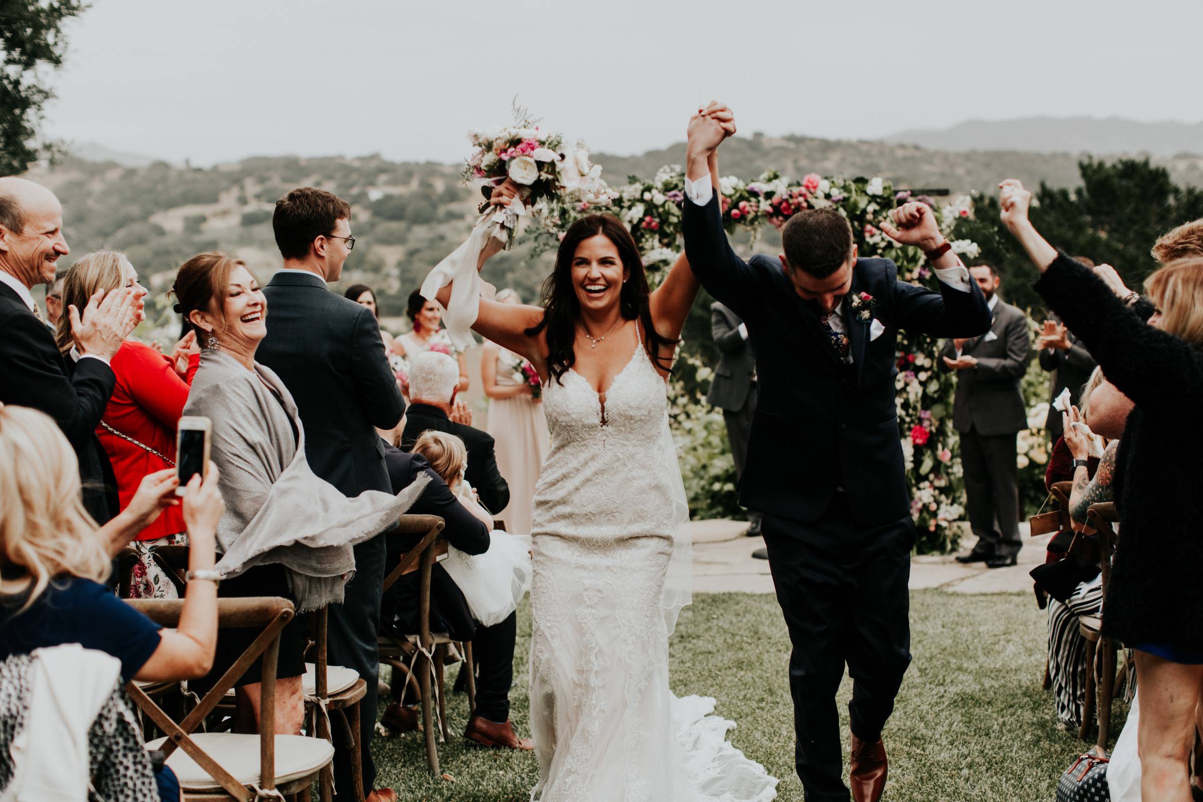 Joy and Floral Filled Wedding at The Casitas Estate by TWS