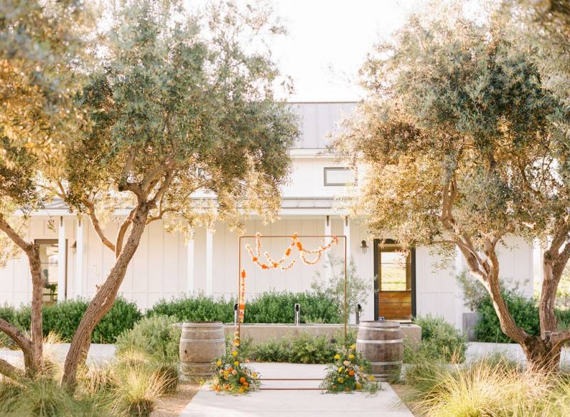 Sunset Tones At Biddle Ranch Vineyard | San Luis Obispo Styled Shoot