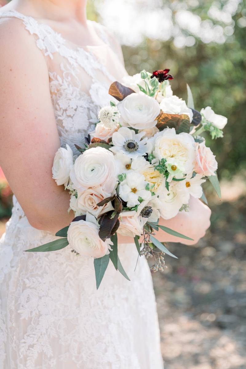 Burgundy & Blush Autumn Wedding In Santa Barbara | TWS