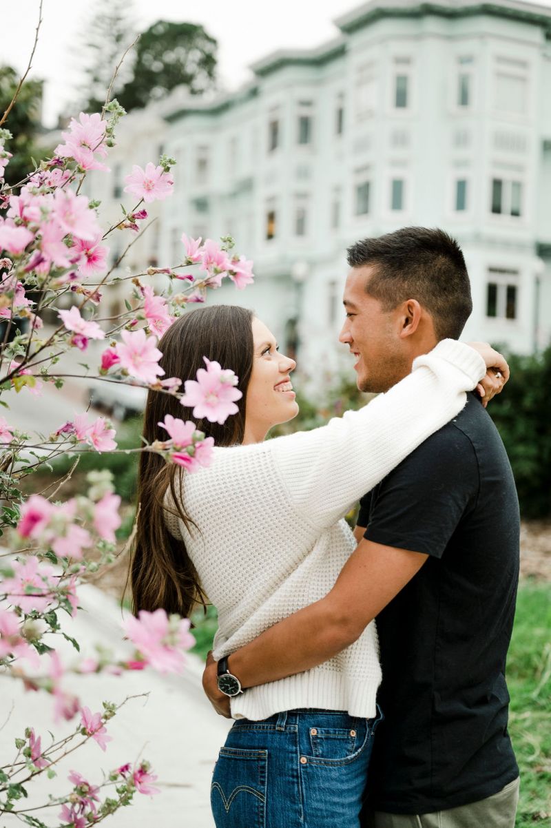 City Engagement Session from Ellie Koleen | san francisco Styled Shoot