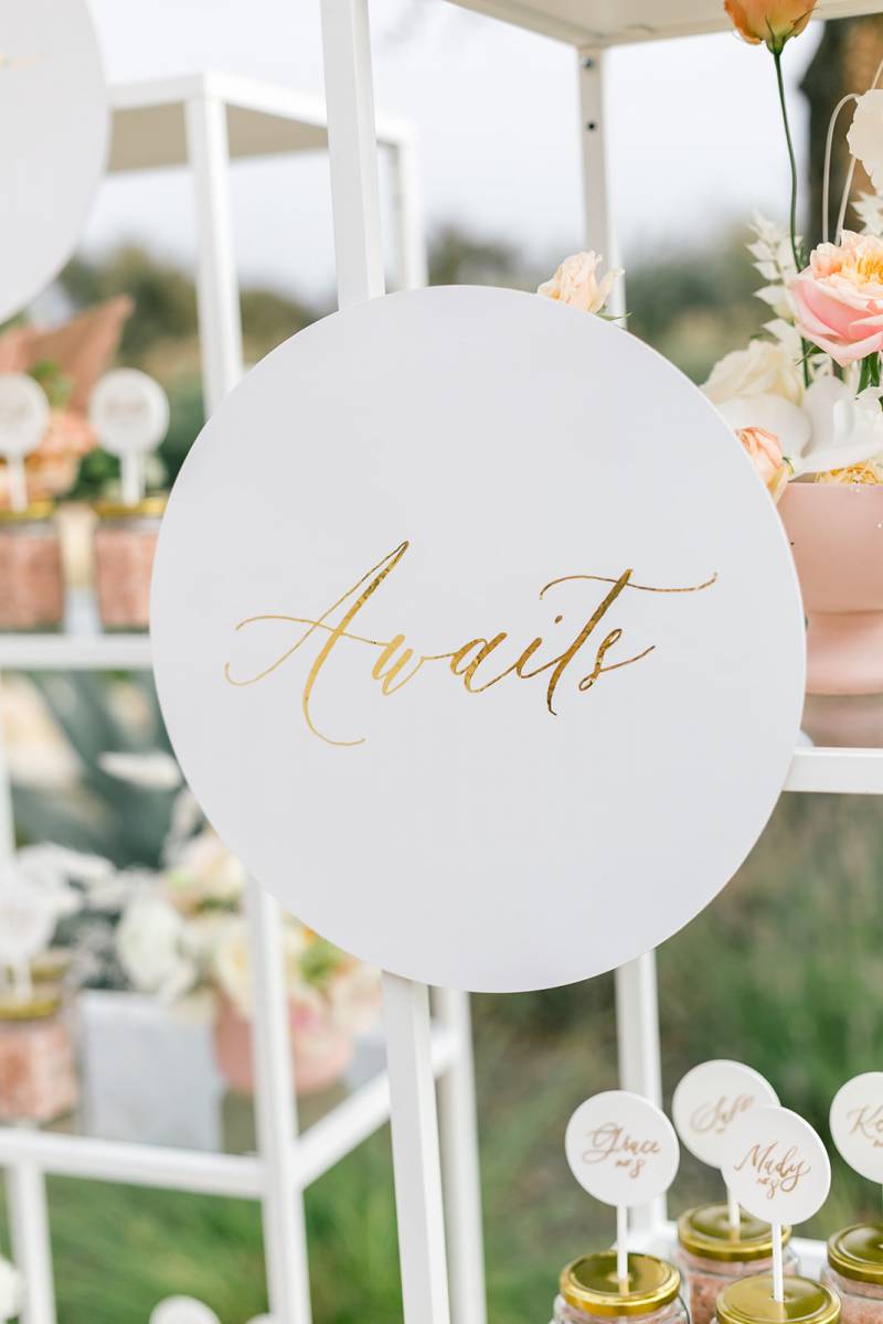 "Shaping Up" with an Elegant, Shape-Inspired Mini Wedding | Paso Robles ...