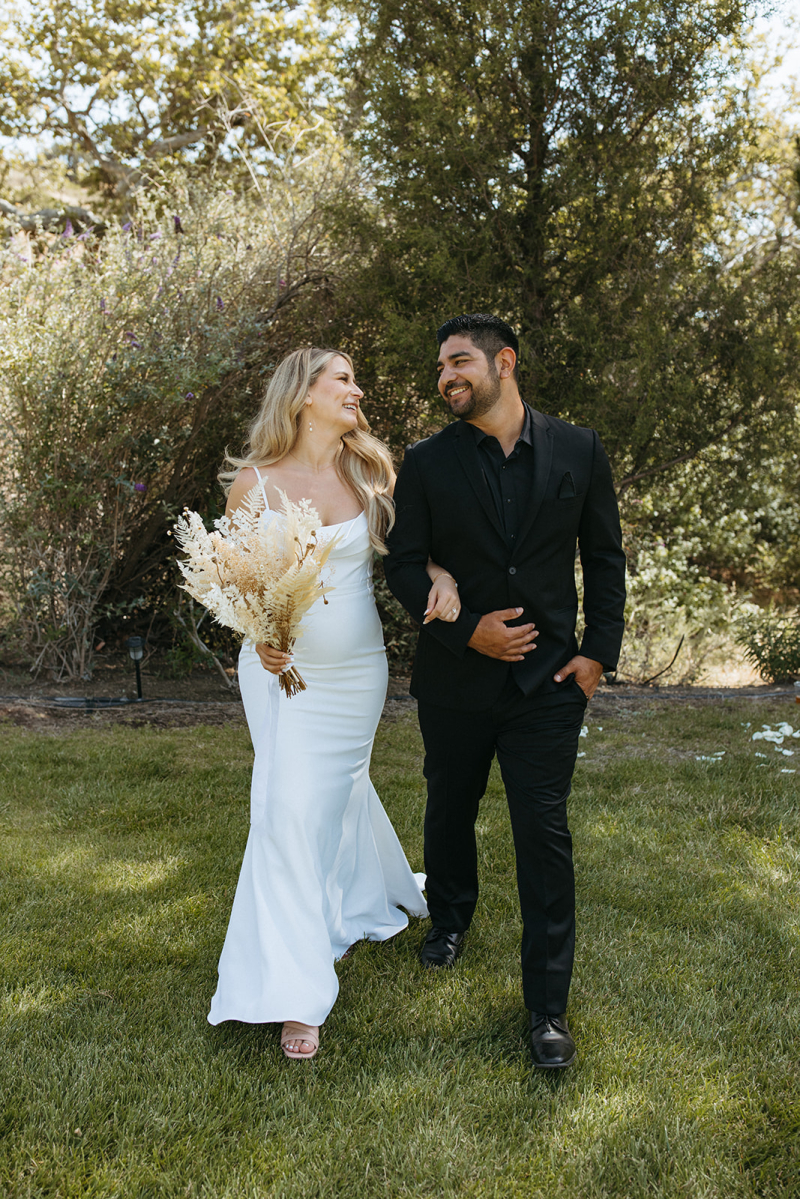 Rose & Ricardo's Rustic, Refined Wedding | San Luis Obispo