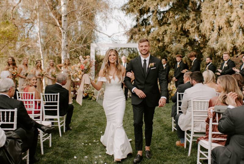 Dripping In Elegance - Sarah and Scholtz's Backyard Wedding | Real Weddings