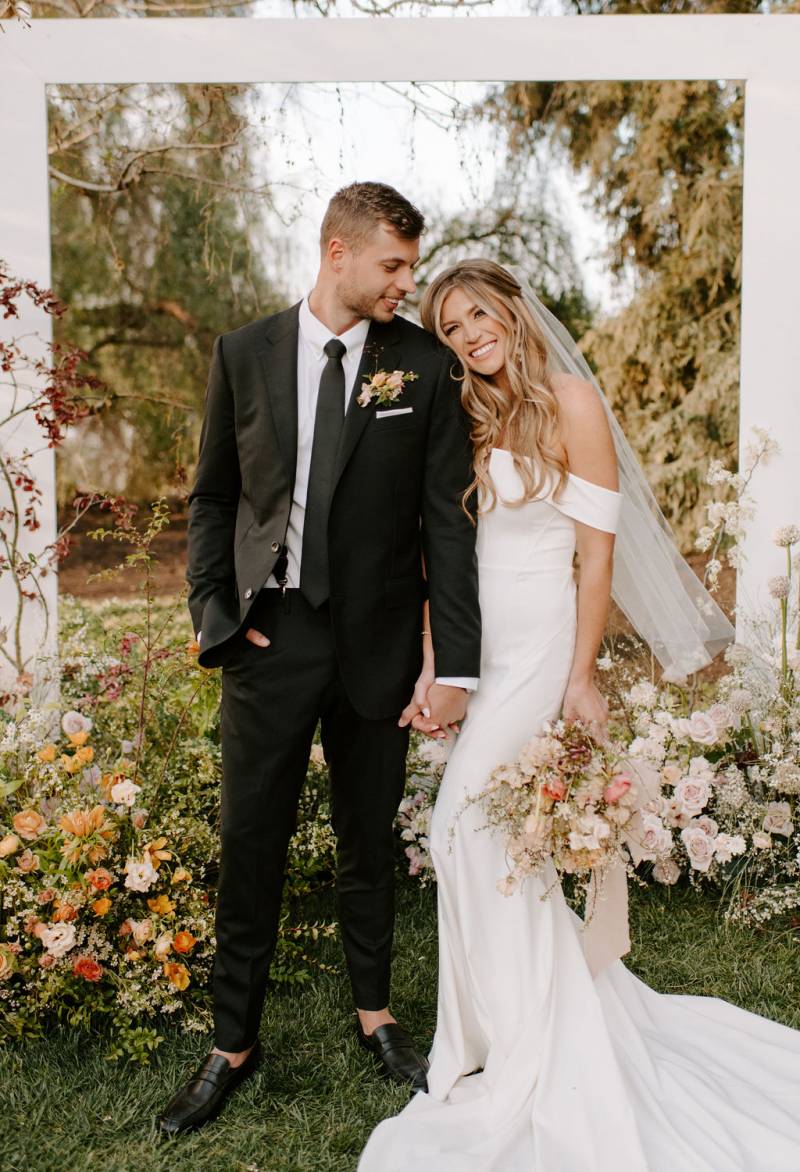 Dripping In Elegance - Sarah and Scholtz's Backyard Wedding | Real Weddings