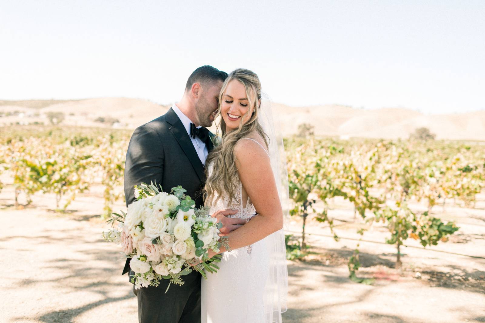 Noelle and Alex at Cass Winery