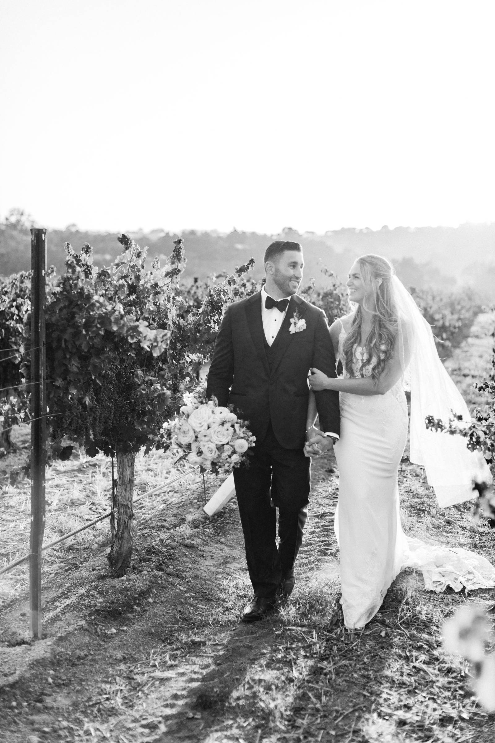 Noelle and Alex at Cass Winery