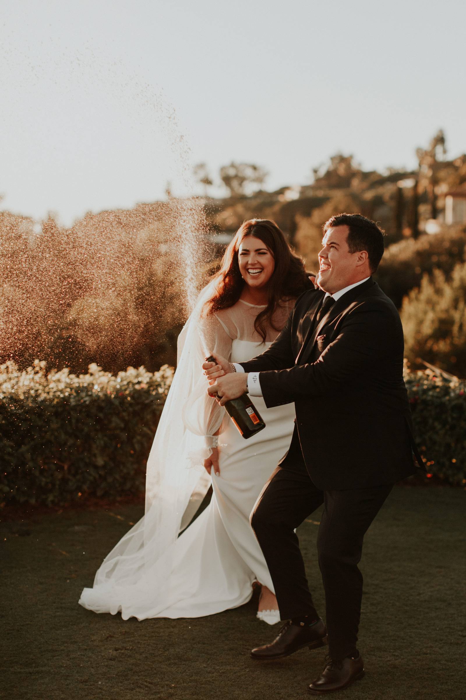 Lauren and Theodore's Moody and Elegant Wedding