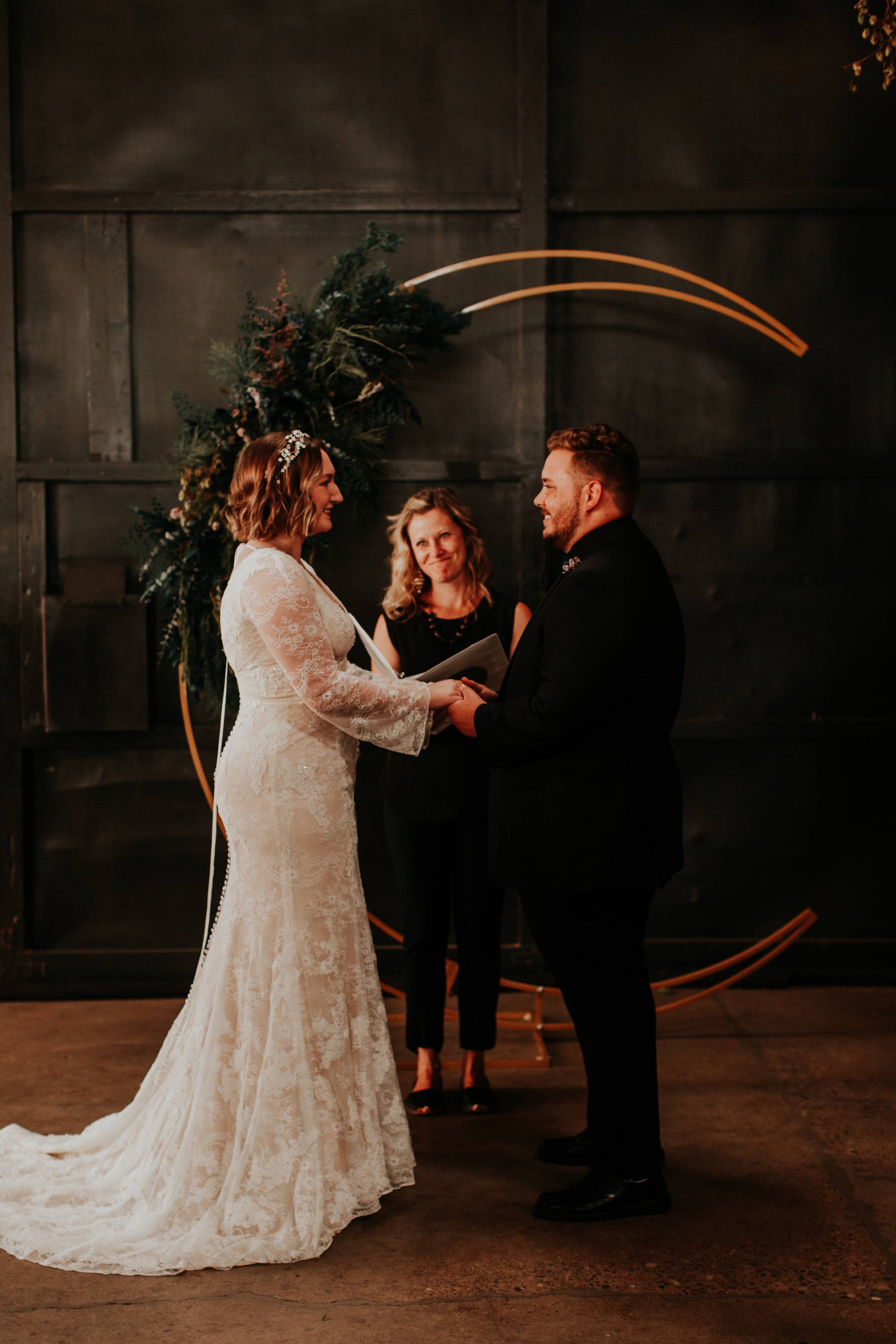 Morgan + AJ's Intimate Wedding at The Penny