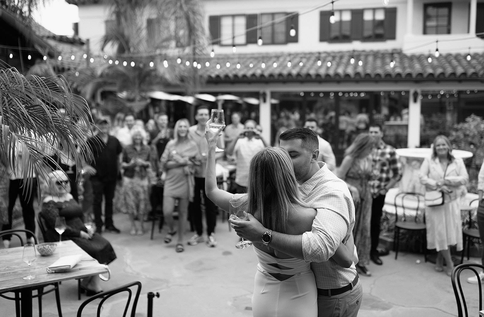 A Love-Filled Rehearsal Dinner at La Paloma Cafe in Santa Barbara