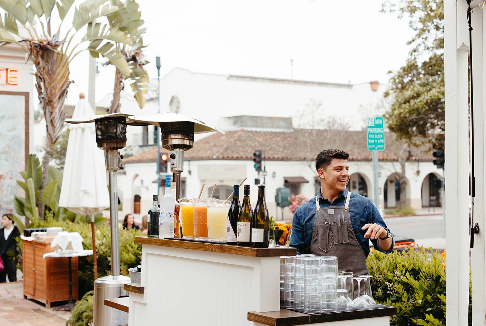 A Love-Filled Rehearsal Dinner at La Paloma Cafe in Santa Barbara