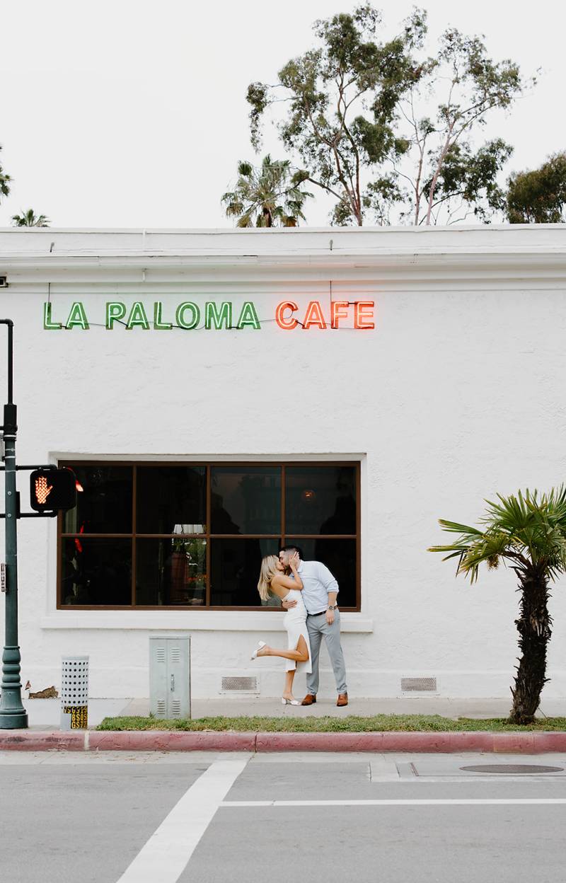 A Love-Filled Rehearsal Dinner at La Paloma Cafe in Santa Barbara