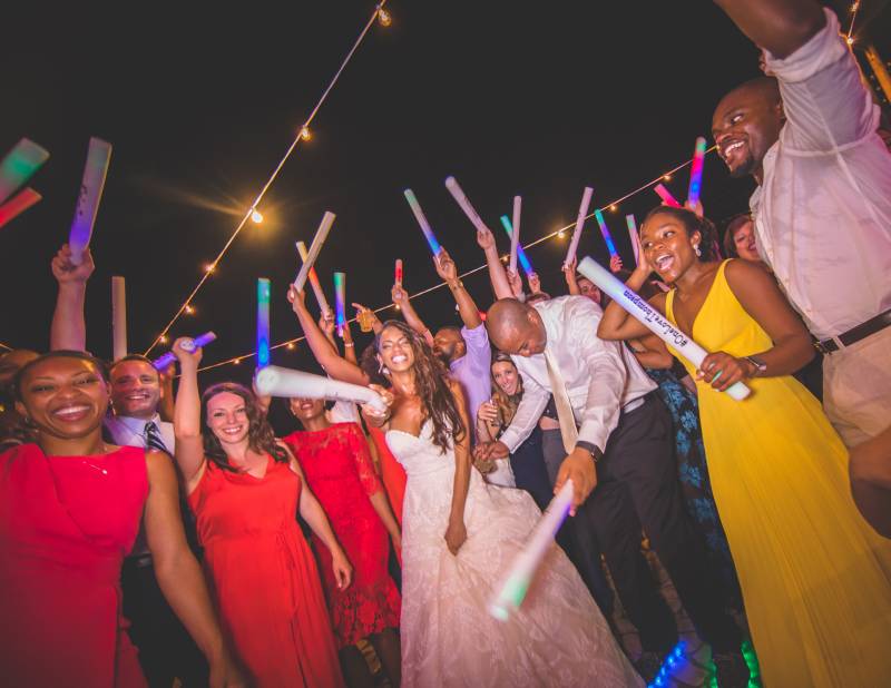Tropical Glam Jamaican Destination Wedding Negril Real Wedding